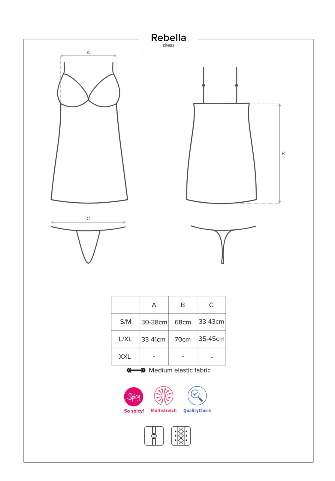 Redella kleit - Intimate Lingerie - Seksika pesu kaubamaja